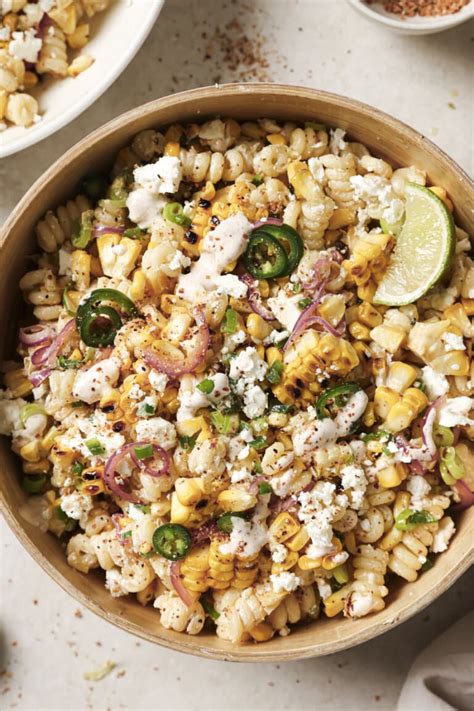 Mexican Street Corn Pasta Salad Jz Eats