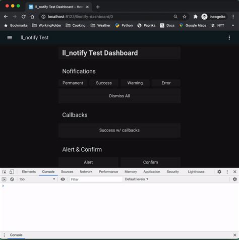 Lovelace Notify Notifications And Alerts In Lovelace Custom Integrations Home Assistant