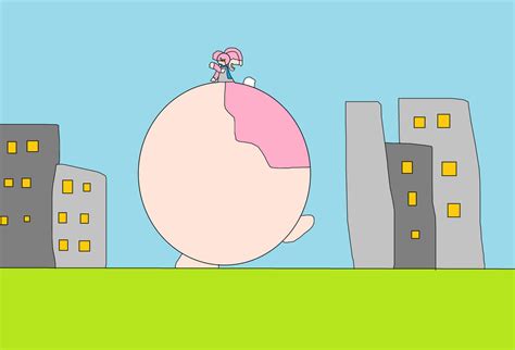 Giant Fat Annie In The City By Inkedespeon On Deviantart