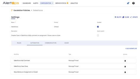Salesforce Case Management Outbound Prebuilt Integrations Cont