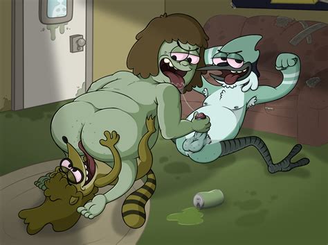 Post 5674652 Havenstinkman Mordecai Muscleman Regularshow Rigby