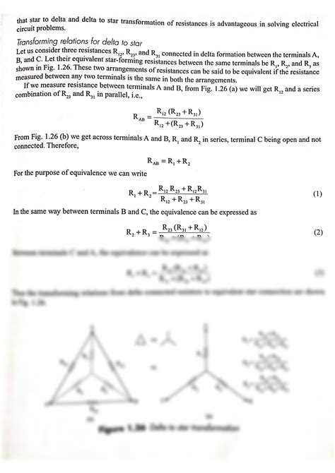 Solution Star Delta Transformation Studypool