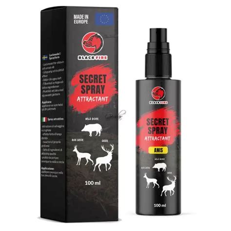 Спрей За Привличане На Прасета Елени Сръндаци Black Fire Secret