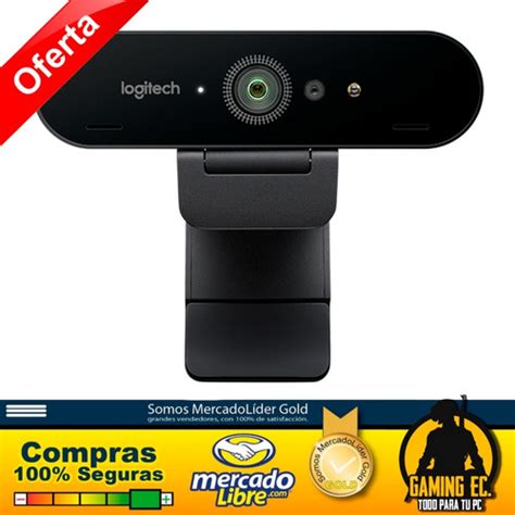 Cámara Web Logitech Brio k Ultra Hd Webcam Capturadora en venta en Guayaquil Guayas por sólo U