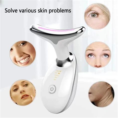 Face And Neck Lifting Vibratory Beauty Device Anti Wrinkle And Skin
