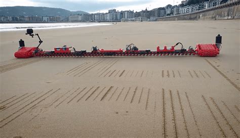 this arduino controlled robot leaves messages in the sand arduino blog