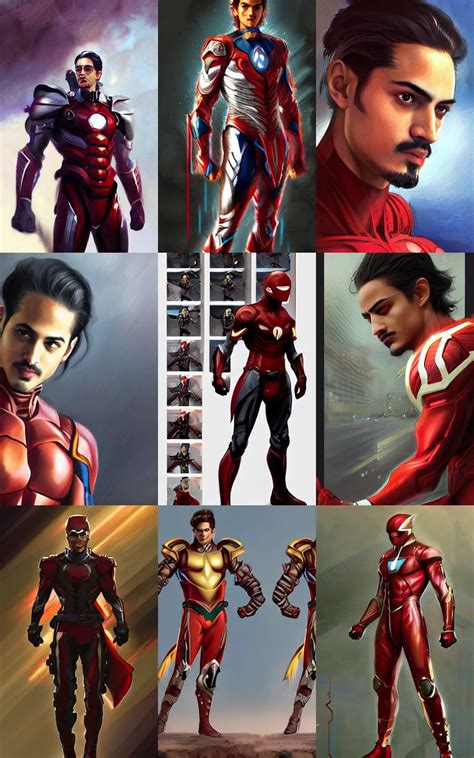 Character Concept Portrait Birdman Hero Digital Stable Diffusion