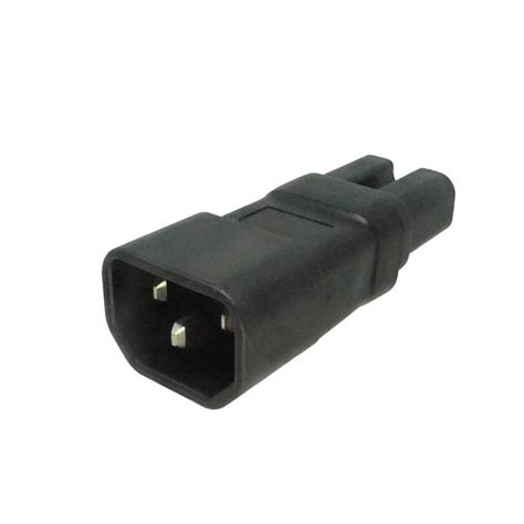 Polarized Iec C7 To Iec C14 Plug Adapter