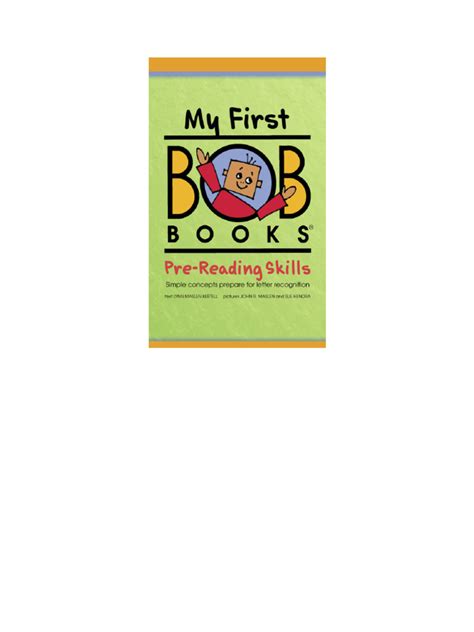 my first bob books pre reading skills bobby lynn maslen and lynn
