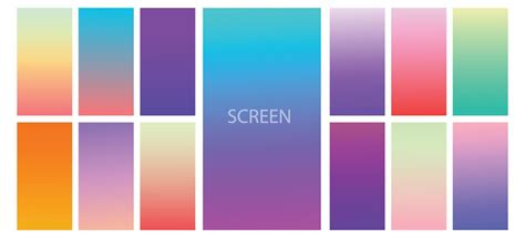 Modern Screen Vector Gradient Background Vibrant Smooth Color Gradient For Mobile Apps Ui Ux