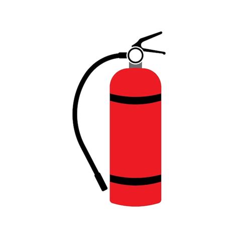 Premium Vector Red Fire Extinguisher Icon Vector Template