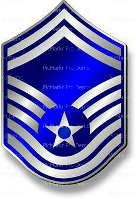 Air Force Senior Master Sgt Insignia Birthday Edible 2d Etsy