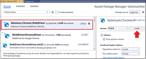 Selenium C Webdriver Nunit H2k Infosys Blog