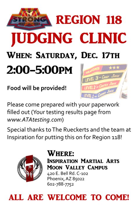 Regional Judging Clinic Ata Arizona