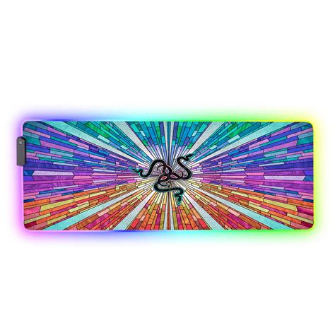 Razer Rgb Gaming Mouse Pad Led Light Gaming Desk Padneon Gaming Desk