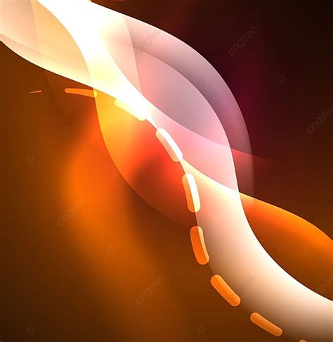 Vector Glowing Wave Light Flow Background Abstraction Technology