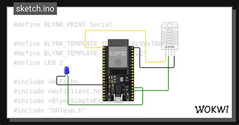 Connect Blynk Io Wokwi Esp32 Stm32 Arduino Simulator