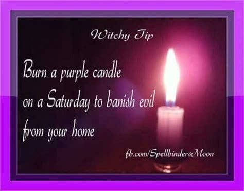 Witchy Tip Burn A Purple Candle Candle Color Meanings Magic