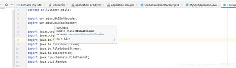 Idea解决sunmiscbase64encoder 类找不到报错idea Sunmiscbase64encoder Csdn博客