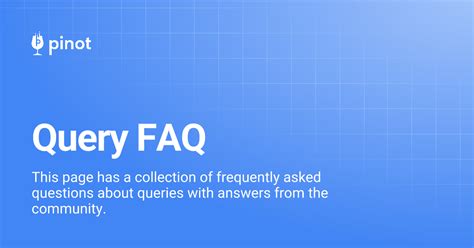 Query Faq Apache Pinot Docs