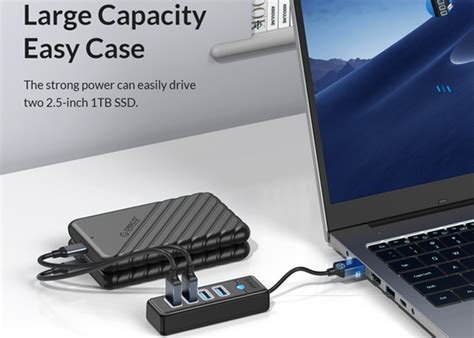 Orico 4 Ports Usb A To Usb30 Hub Orico Pw4u U3 Mwave