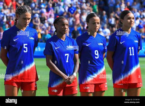 Paris France August 10 Trinity Rodman Crystal Dunn Mallory