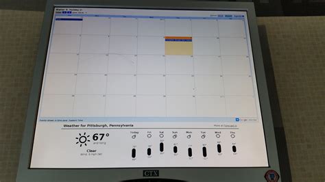 Raspberry Pi Digital Wall Calendar Diane Florida