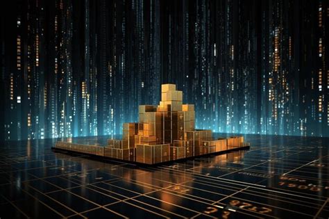 Premium Photo Data Dimensions Technology Geometry