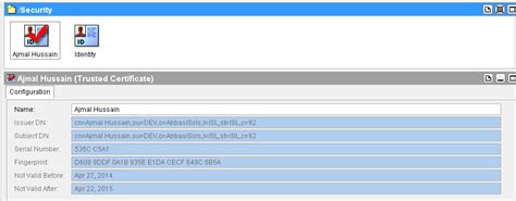 TIBCO SSL Certificate Use Self Signed SSL Certificates