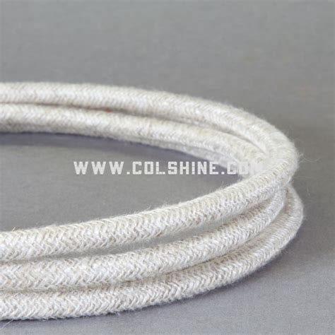 Fabric Covered Braided 2 Core Lighting Cable