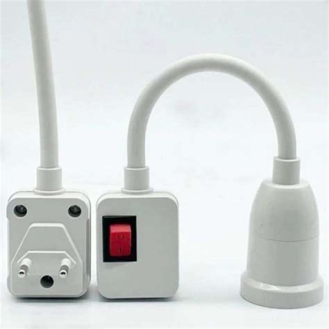 Promo Fitting Lampu Colok Flexible On Off Fitting Lampu Fleksibel Saklar Di Steker Diskon Di