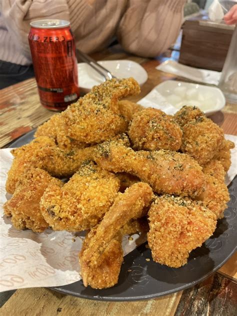 신도림 60계 치킨 크크크 치킨과 양념치킨 후기 어른이들의 제로콜라 네이버 블로그