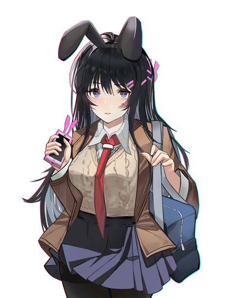 Sakurajima Mai Seishun Buta Yarou Drawn By Linyao1114 Danbooru