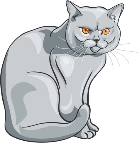 Векторное изображение кота —