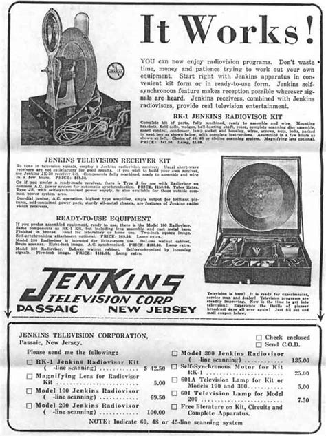 Jenkins Model 100 Scanning Disk