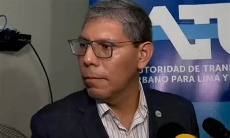 Presidente de la ATU aseguró que buscará evitar suspensión de los corredores