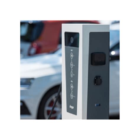 HAGER Borne De Recharge Publique Double Witty Park 2x7 4 KW Avec