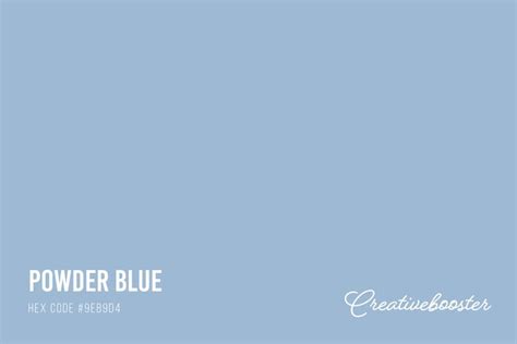 All About Color Powder Blue Codes Meaning And Pairings