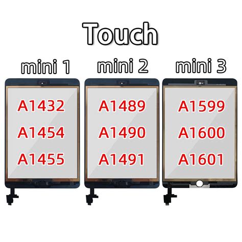 ใหม LCD และ Touch สำหรบ APPLE iPad Mini 1 2 3 Mini1 Mini2 Mini3 A1432