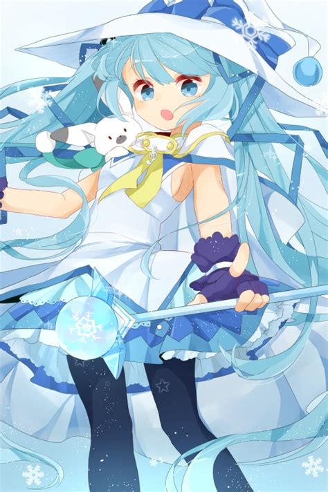 Hatsune Miku Yuki Miku Rabbit Yukine And Yuki Miku Vocaloid And 1
