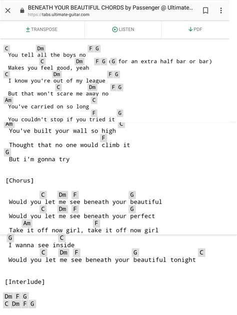 What Makes You Beautiful Chords Sheet And Chords Collection