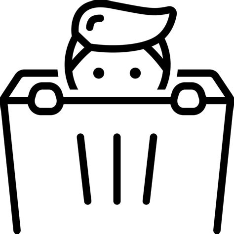 Line Icon For Hide Vector Art At Vecteezy