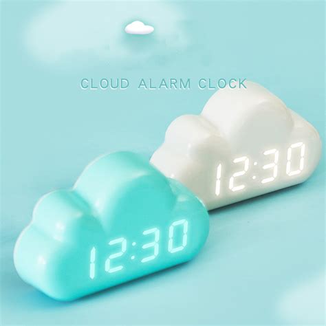 W G Kawaii Klokken Wolken Wekker Voice Contr Grandado