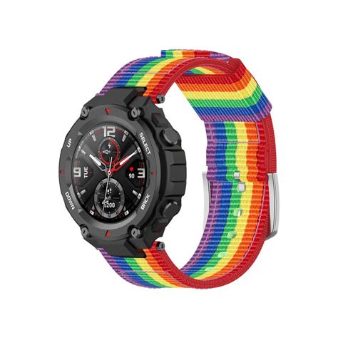 Cменный, тканевый ремешок MyPads для умных смарт-часов Amazfit T-Rex ...