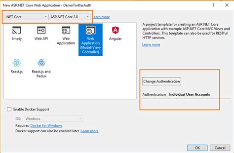 Authentication Using Twitter In ASP NET Core