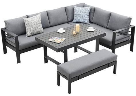 Mexo Gartenlounge Set Ecklounge Outdoor Für 6 8 Personen Gartenmöbel