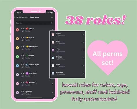 Kawaii Gamer Girl Discord Server Template Instant Download Gaming