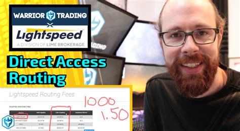 Direct Access Routing Quick Explanation Warrior Trading