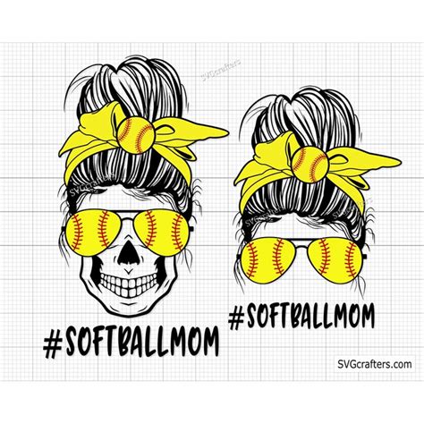 Softball Life Svg Softball Mom Svg Softball Svg Baseball Inspire