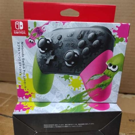 Promo Nintendo Switch Pro Controller Splatoon 2 Edition Diskon 21 Di